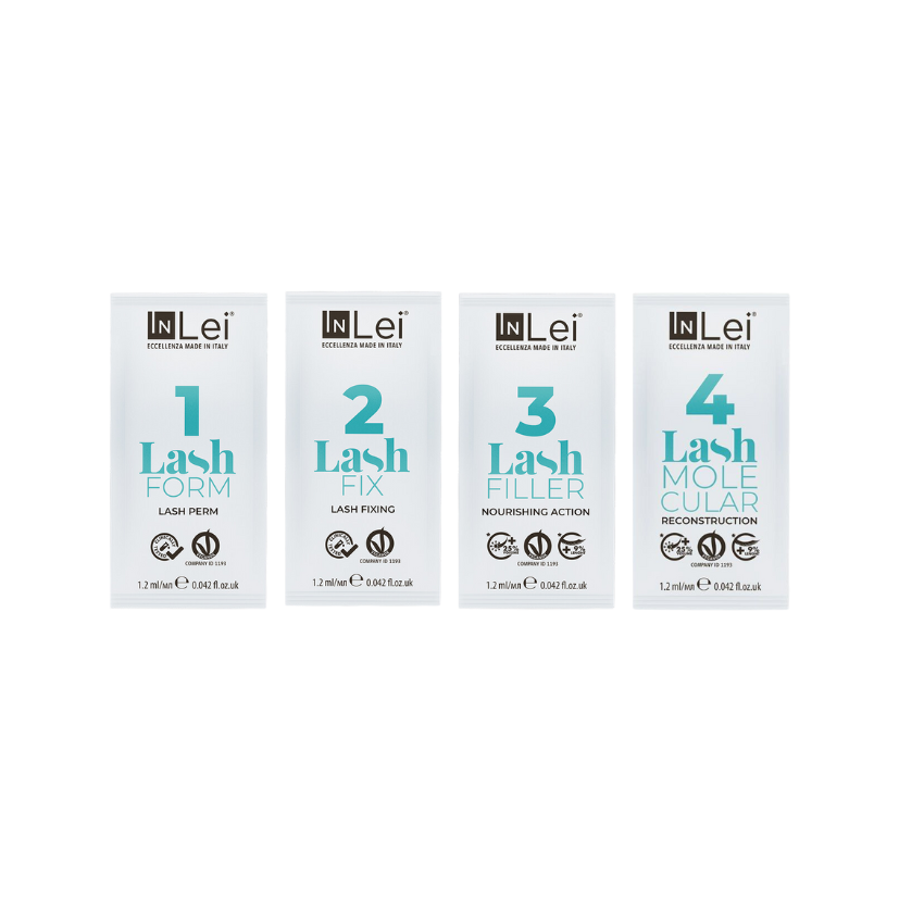 InLei® - Lash Filler 25.9 Sample Kit - Sachets (Includes Step 1-3, Las ...